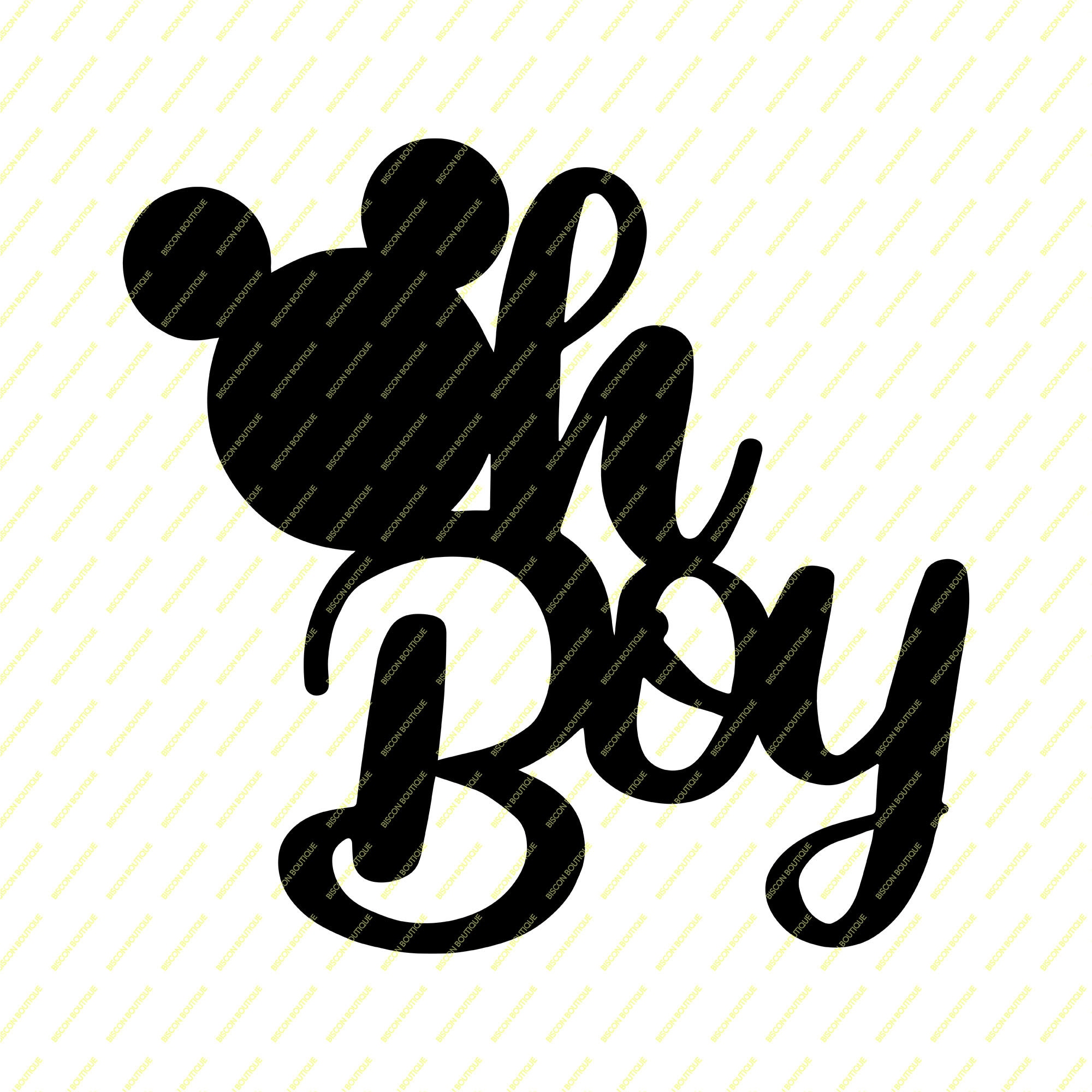 Oh Boy SVG Mickey mouse DIGITAL FILE-only | Etsy