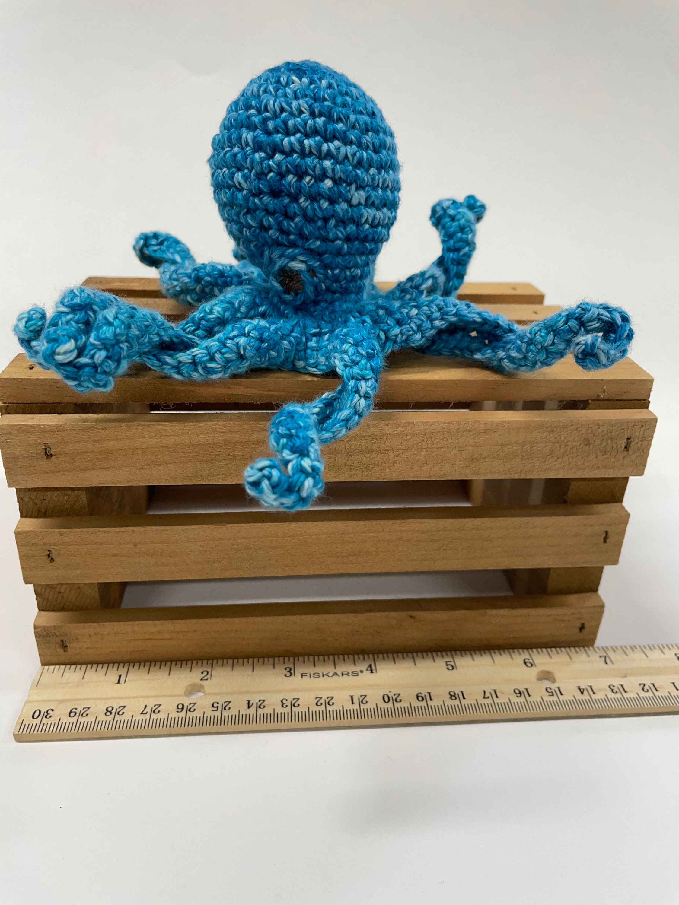 Small Crochet Amigurumi Stuffed Octopus - Etsy