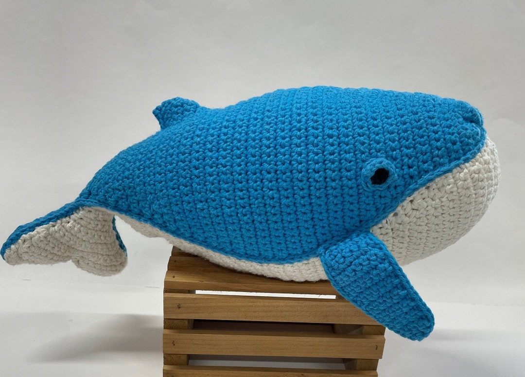 Crochet Amigurumi Baby Humpback Whale Stuffed Animal - Etsy