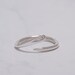 Sterling Silver Needle Ring - Etsy