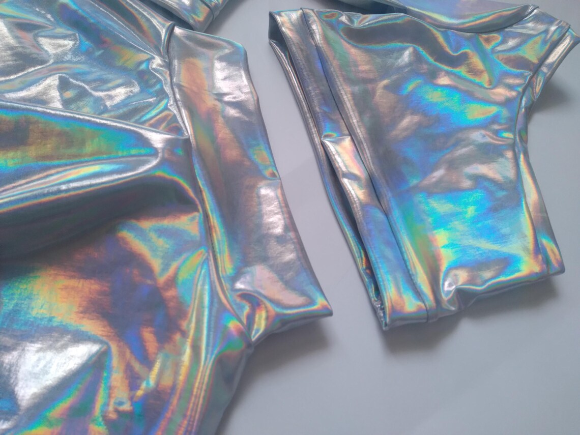 Mettalic Silver Costume Dance Set - Etsy