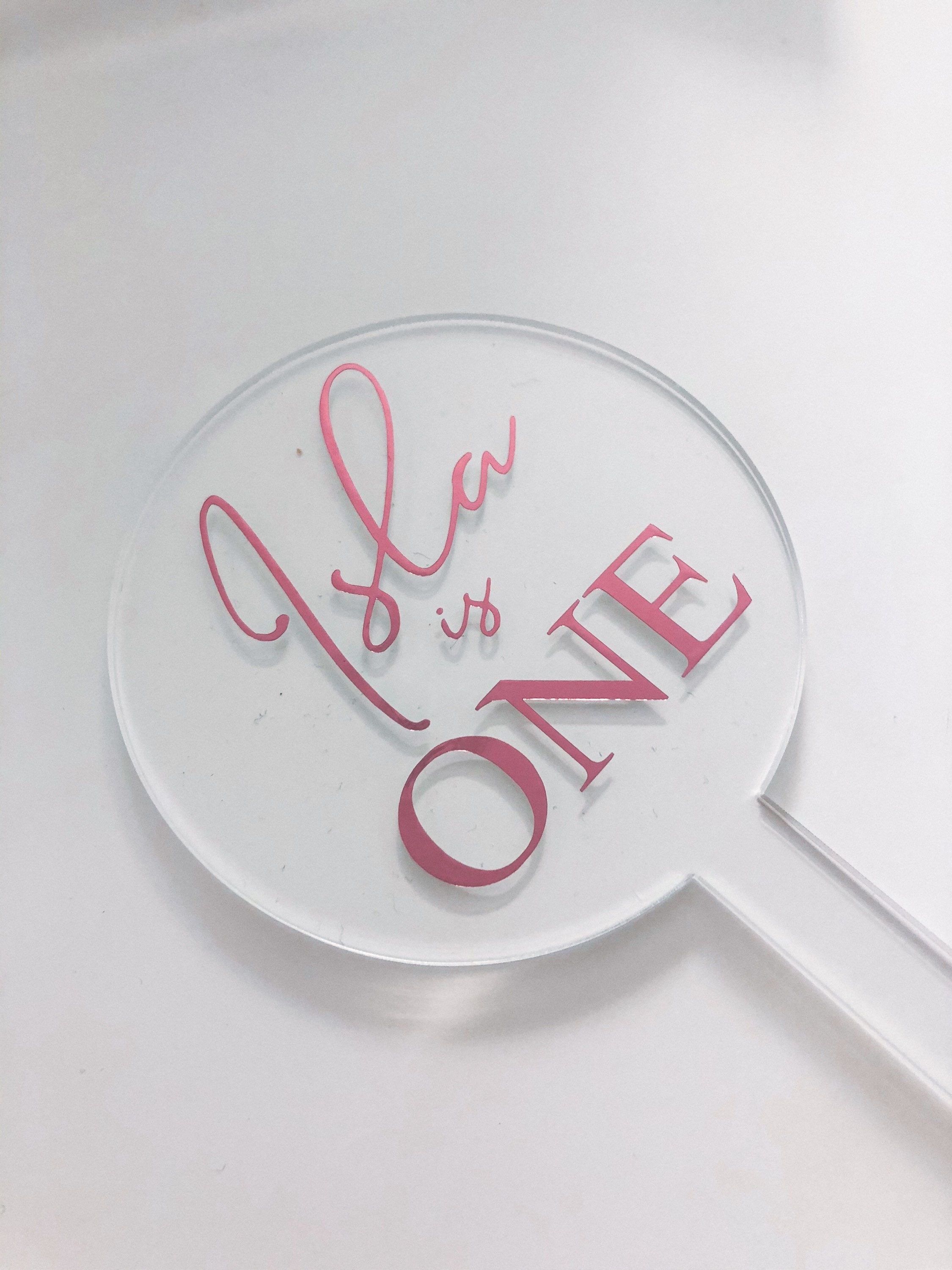 Acrylic Birthday Age Cake Topper Birthday Cake Topper - Etsy UK