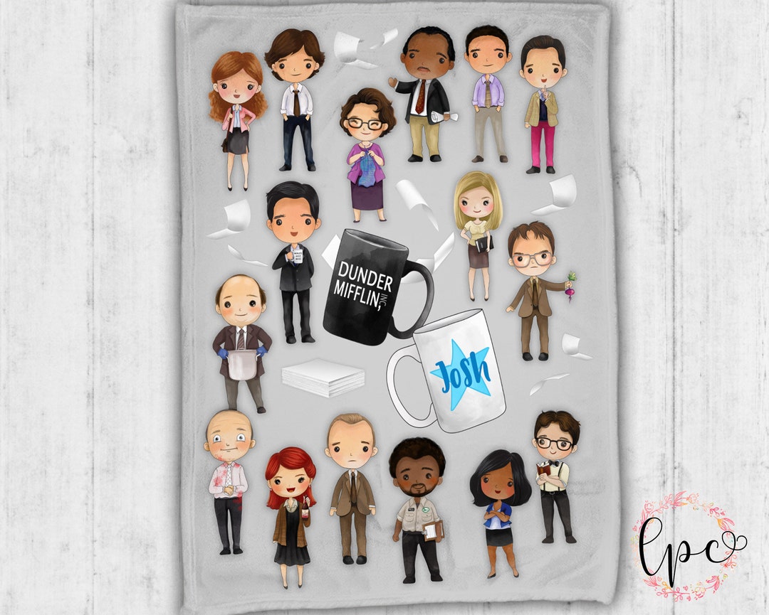 Personalized the Office Blanket - the Office Blanket - the Office Baby ...