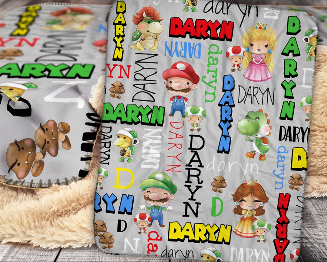 Couverture personnalisée gamer - couverture prénom gaming - couverture ...