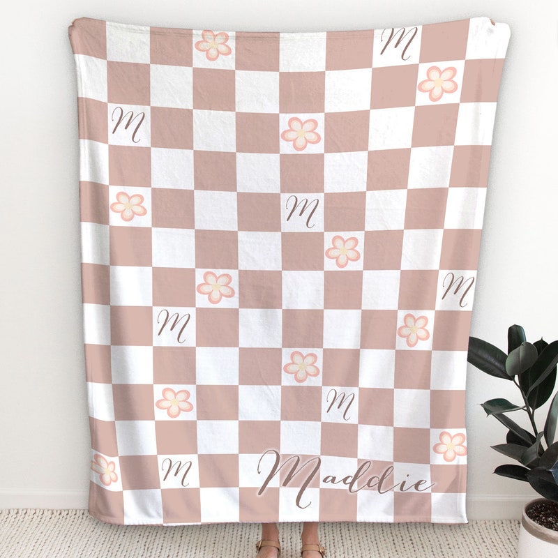 Checkered Blanket - Etsy