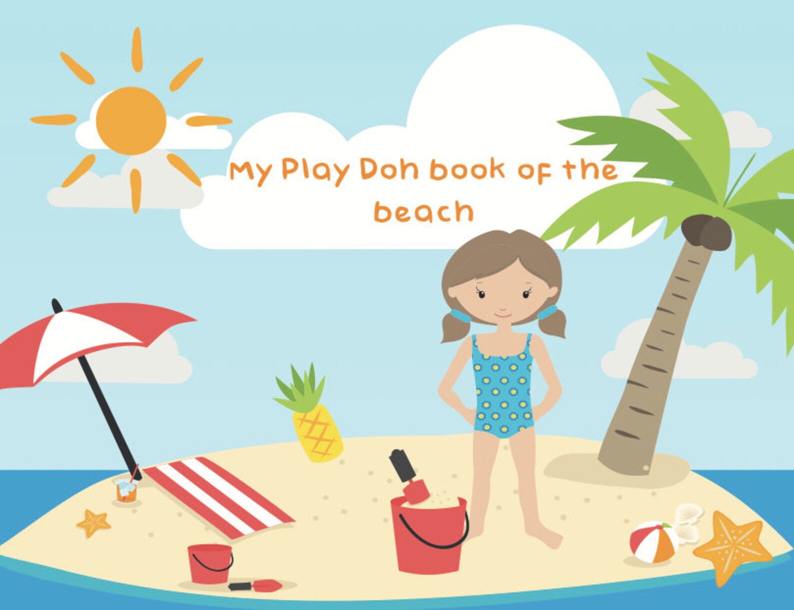 Beach Play Dough Mats - Etsy
