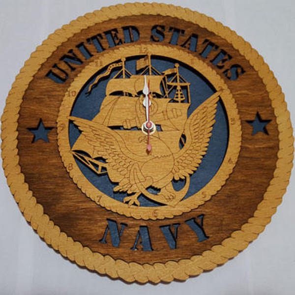 Wooden Flag Clock - Etsy