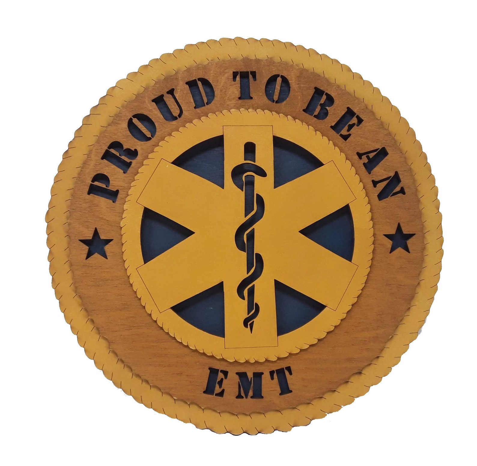 EMT Wall Plaque Wooden Model - Etsy