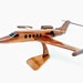 Lear Jet Wooden Model made of Mahogany Wood - Etsy
