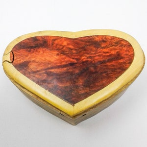 Heart Wooden Puzzle Box Made of Wood Gift - Etsy