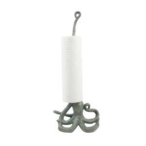 Cast Iron Octopus Kitchen Paper Towel Holder 19 - Etsy