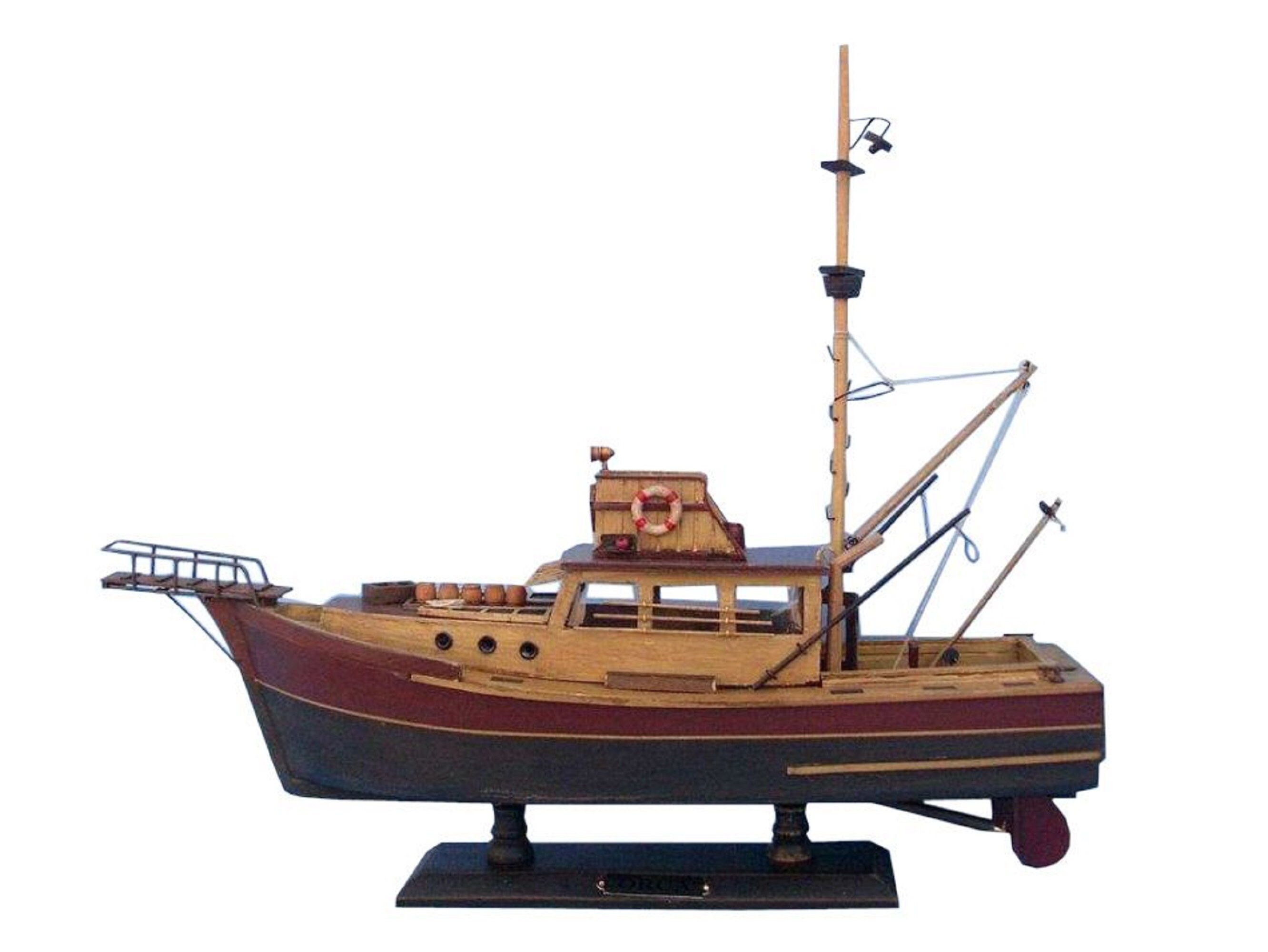 Wooden Jaws Orca Model Boat 20 - Etsy Canada