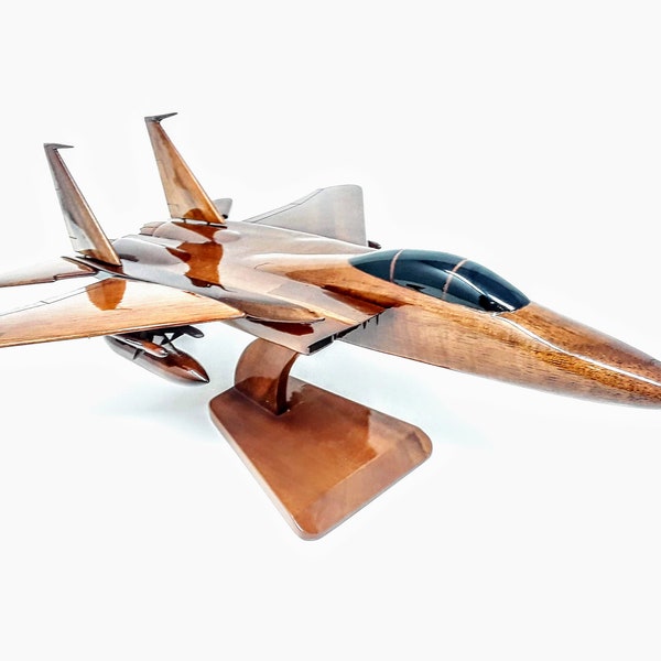 Wooden Model Fighter Plane - Etsy