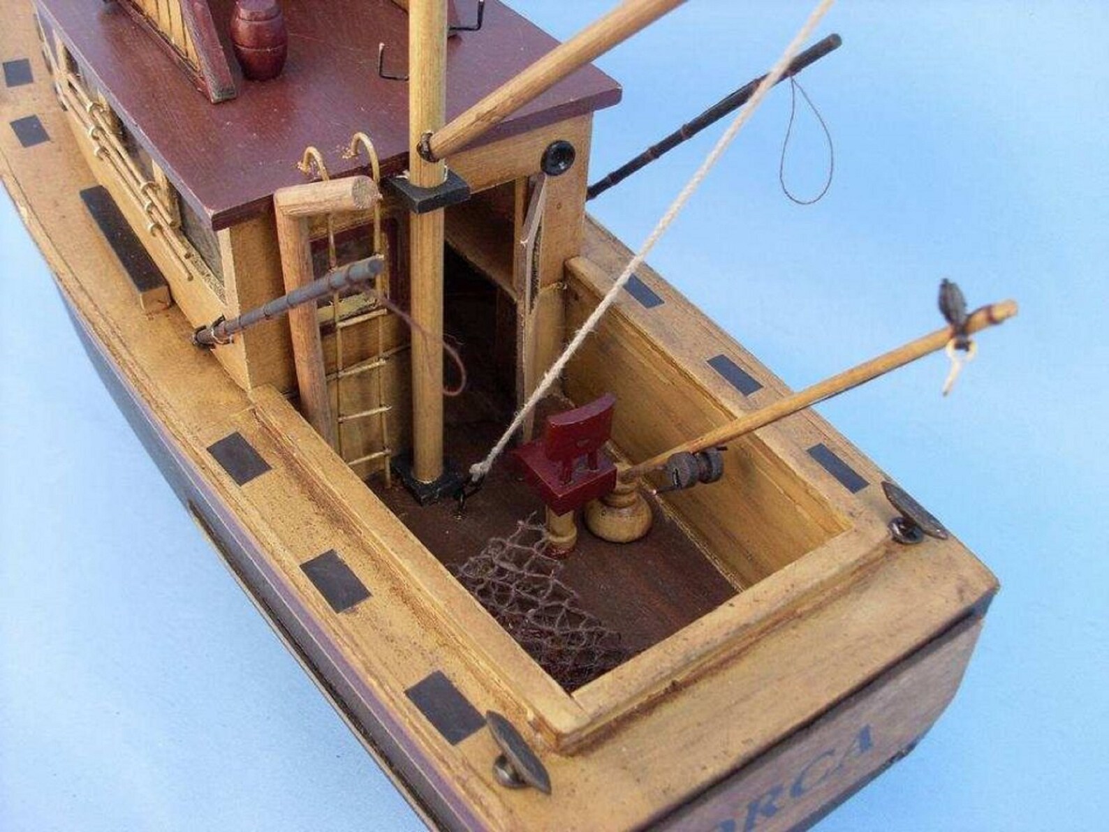 Wooden Jaws Orca Model Boat 20 | Etsy