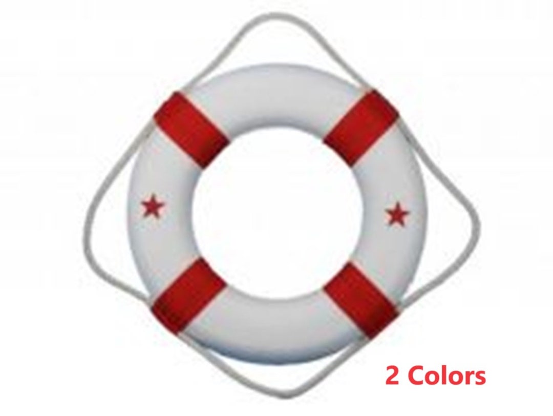 Life Ring 15 With Stars - Etsy