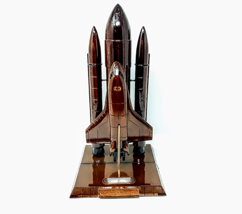 NASA Space Shuttle Wooden Model-Made of Mahogany Wood | Etsy