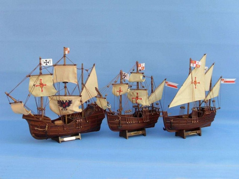 Wooden Pinta Model Ship 12 - Etsy
