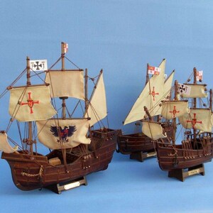 Wooden Pinta Model Ship 12 - Etsy