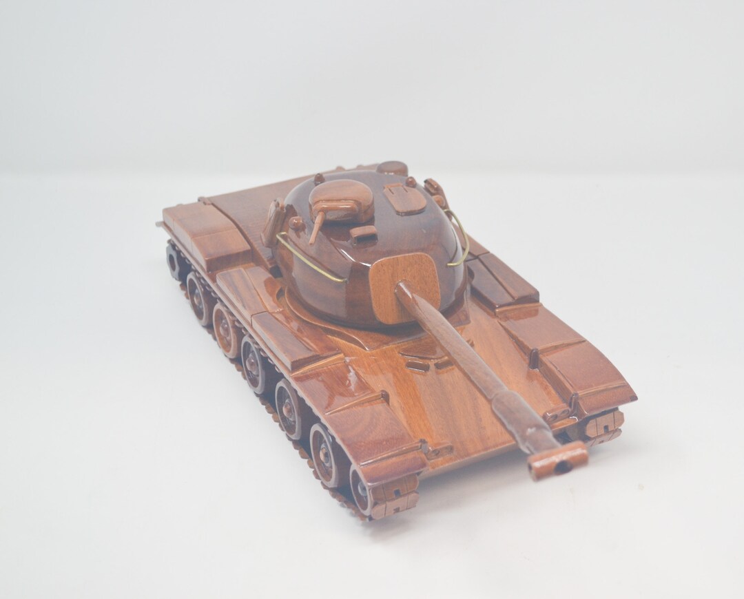 T95 Medium Tank Wooden Model Made of Mahogany Wood - Etsy