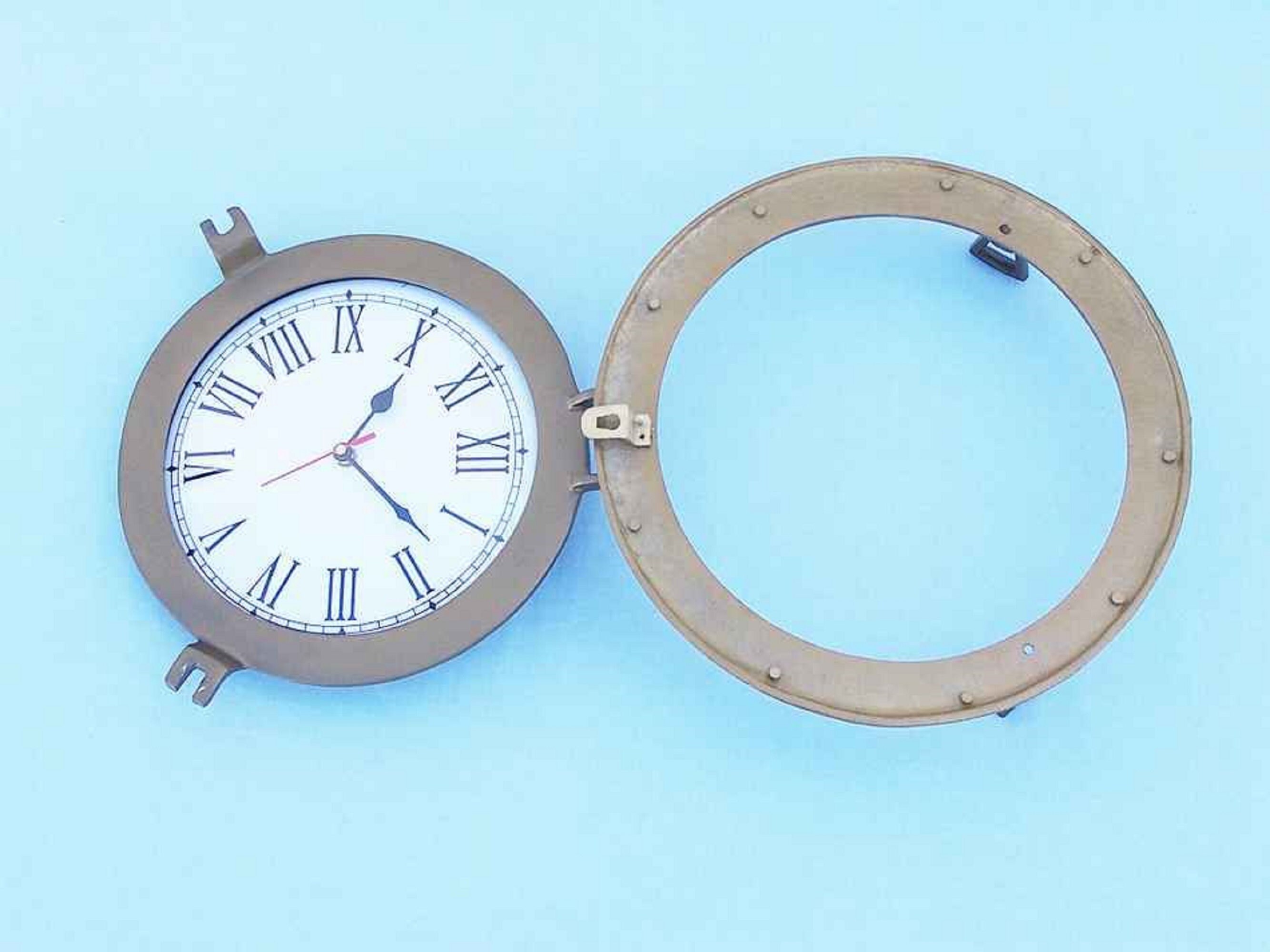 Brass Ship Porthole Clock 8 - Etsy