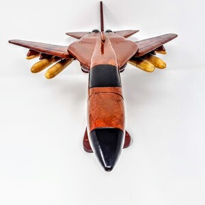 F111 Aardvark Fighter Jet Wooden Model Made of Mahogany Wood - Etsy