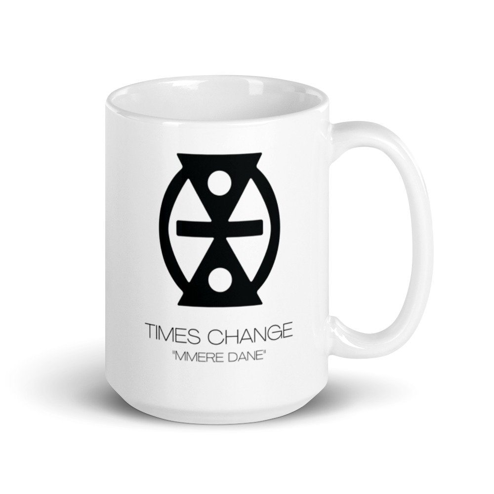Times Change Mmere Dane Adinkra Symbol Mug - Etsy