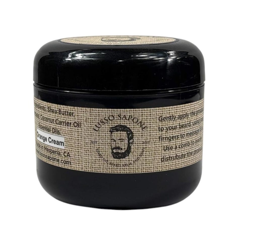4 Oz Beard Balm - Natural Beard Conditioner - Beard Control Balm by ...