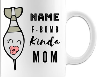Ceramic F Bomb - Etsy