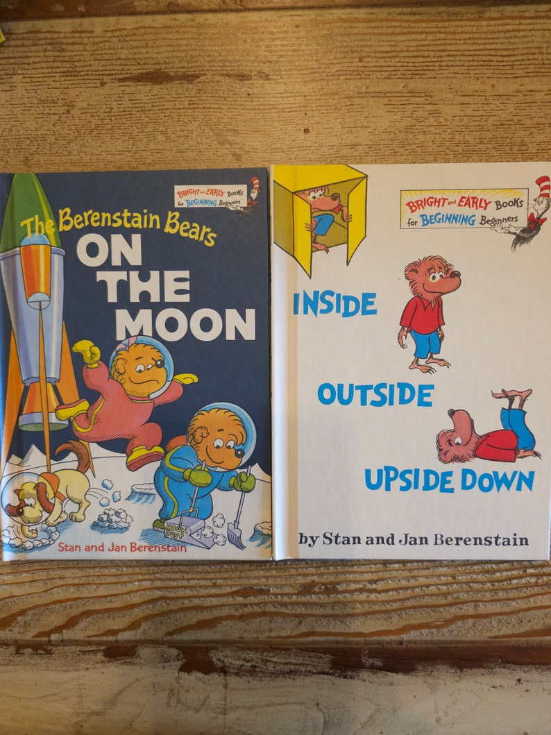 1980s Vintage Dr. Seuss Beginner Books Series by the Berenstain Bears ...