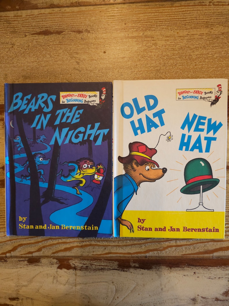 1980s Vintage Dr. Seuss Beginner Books Series by the Berenstain Bears ...