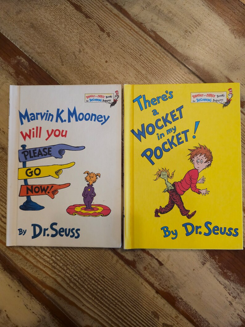 1980s Vintage Dr. Seuss Beginner Books Series - Etsy