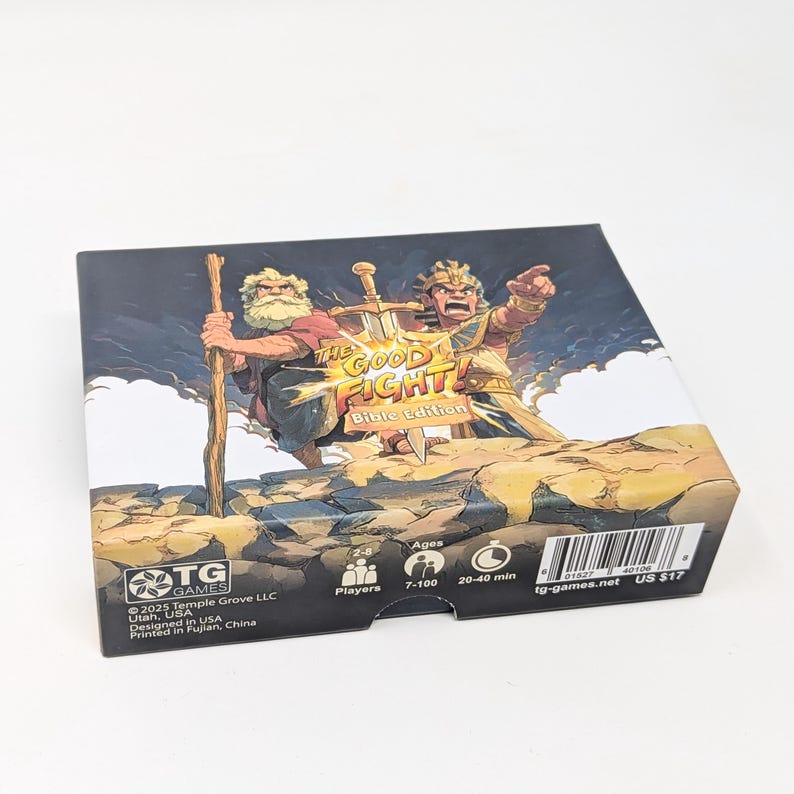 The Good Fight Bible Card Game - Christian Family Fun Scripture ...