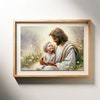 Husband and Wife - Christian Water Color Painting - Couple Seeking ...