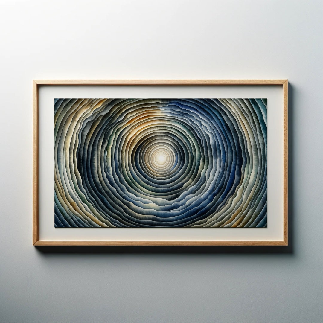 The Light Within You - Christian Art - Abstract Water Color Painting - Etsy