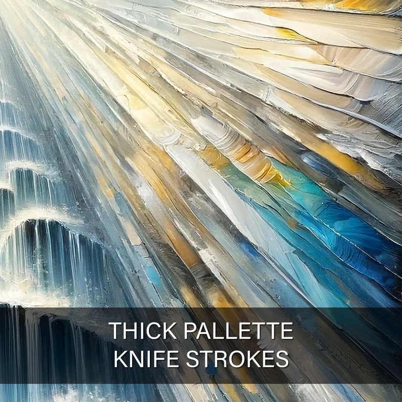 Turn Your Eyes Upon Jesus - Christian Abstract Art - Pallette Knife ...