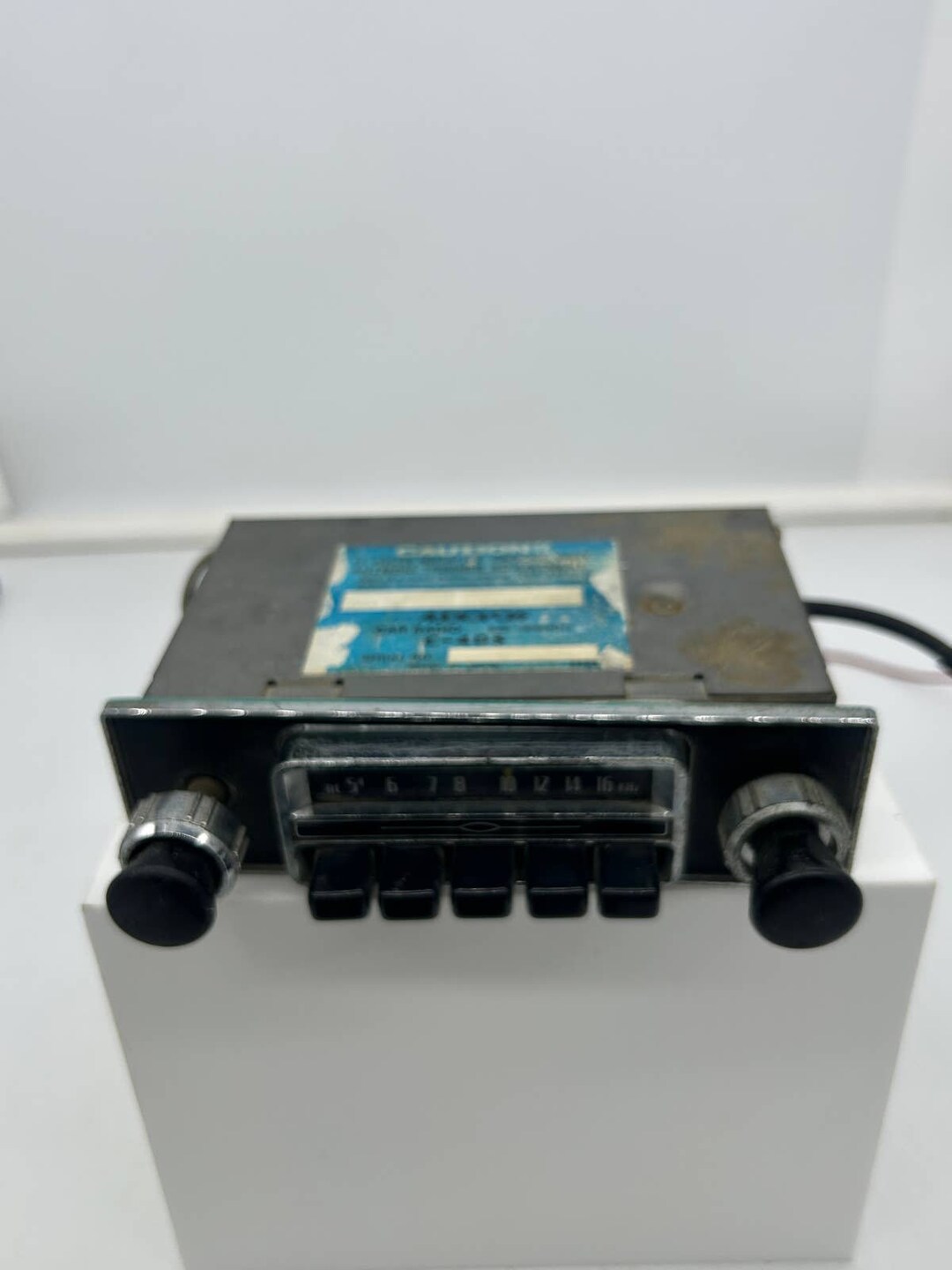 Vintage Audiovox C-405 AM Solid State Car Radio - Etsy