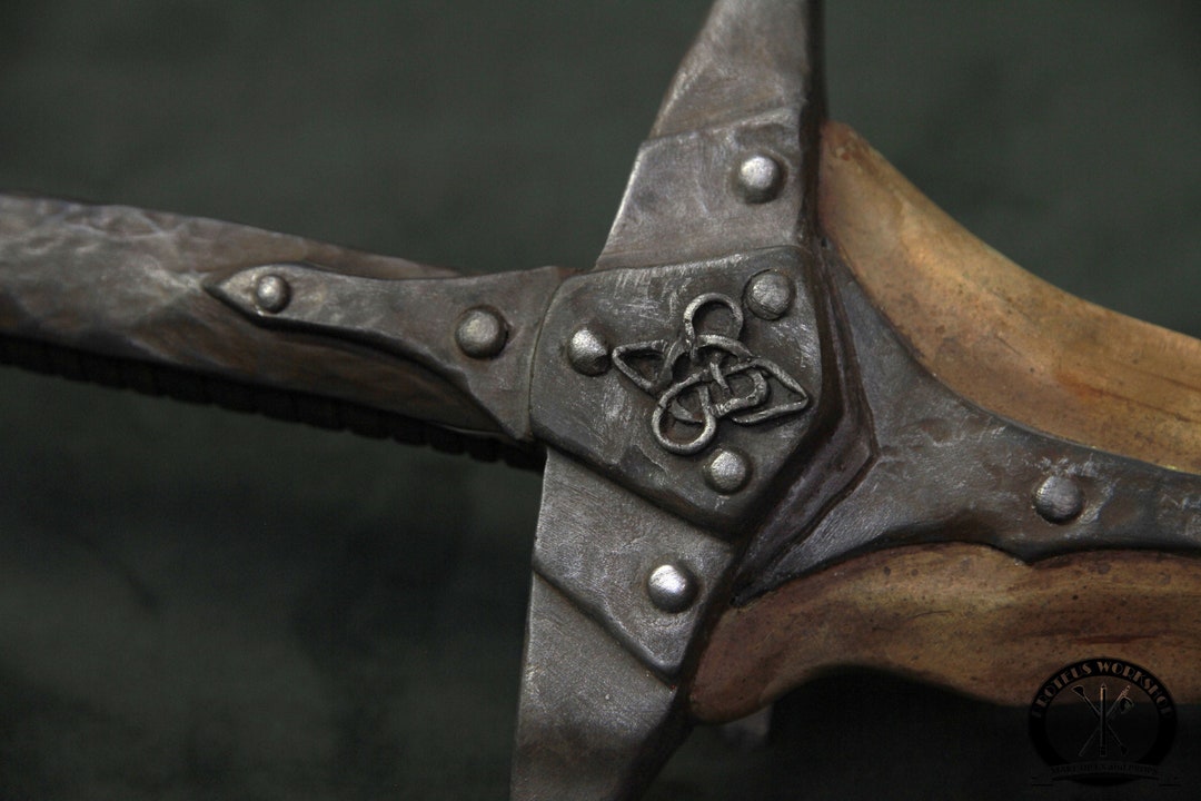 Skyrim Elderscrolls Dragonbone Sword Prop NOT 3D PRINTED High Quality ...