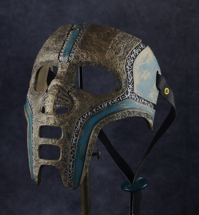 Druid Half Mask - Etsy