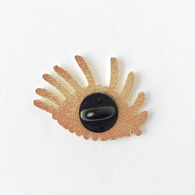 Pop Eyes Enamel Lapel Pin - Etsy