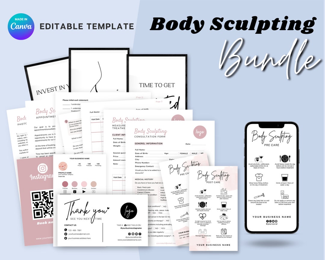 Body Sculpting After Care, Body Sculpting Templates, Body Sculpting ...