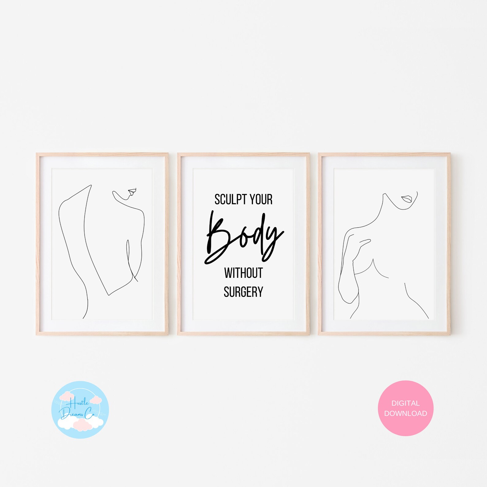 Sculpt Your Body Body Contouring Body Sculpting Spa Decor - Etsy