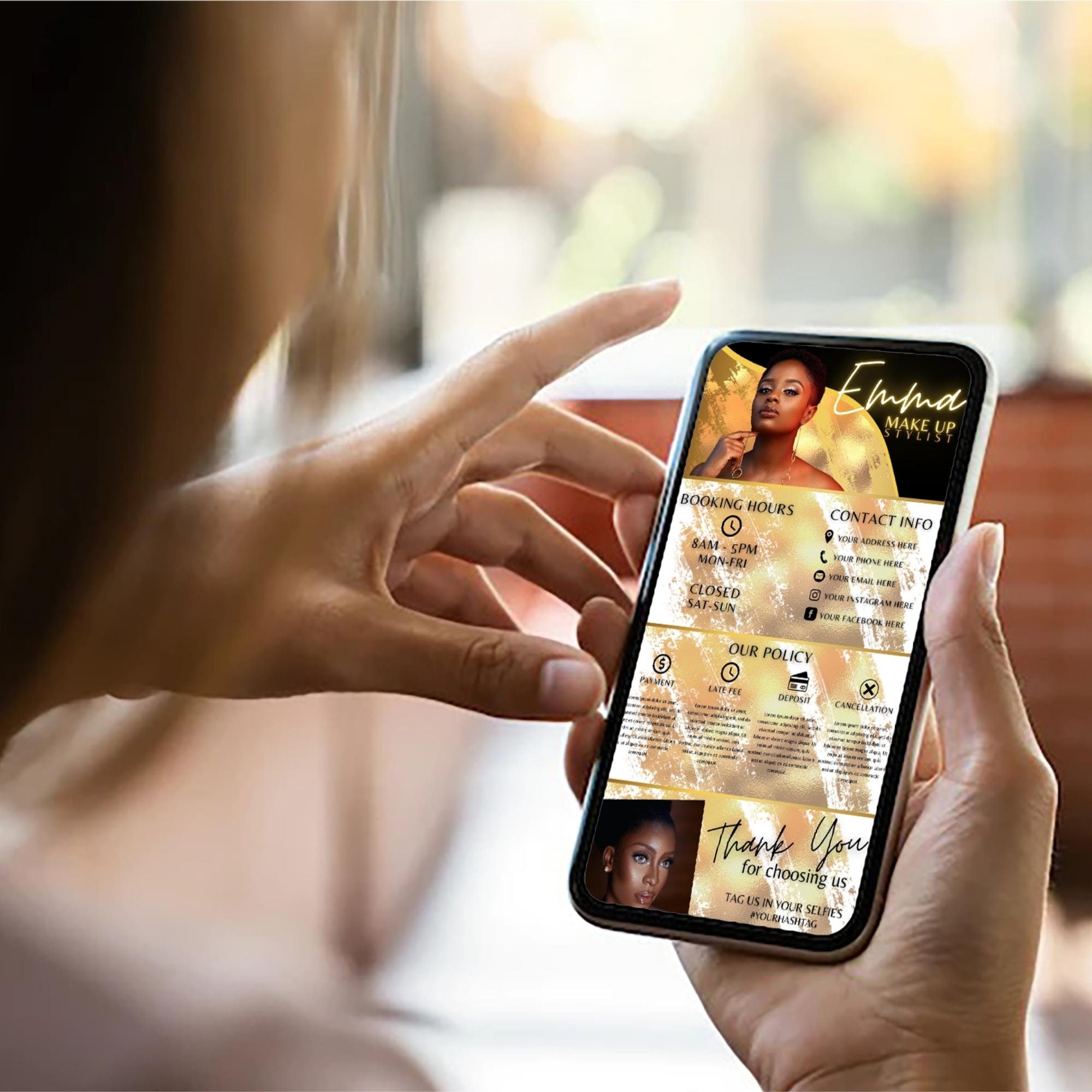 Acuity Design Template Acuity Site Design, Acuity Site, Canva Template ...