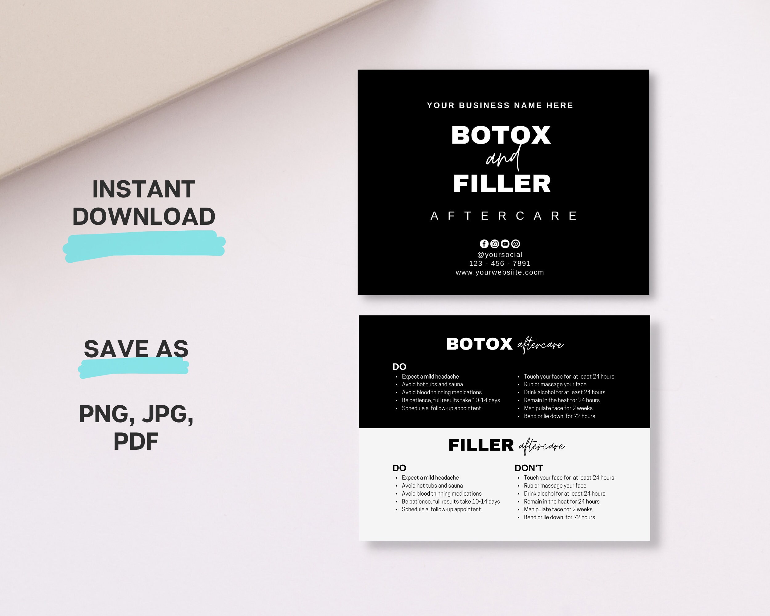 Botox Aftercare, Botox Consent Form, Botox Template, Botox, Botox Card ... Botox Aftercare, Botox Consent Form, Botox Template, Botox, Botox Card ...