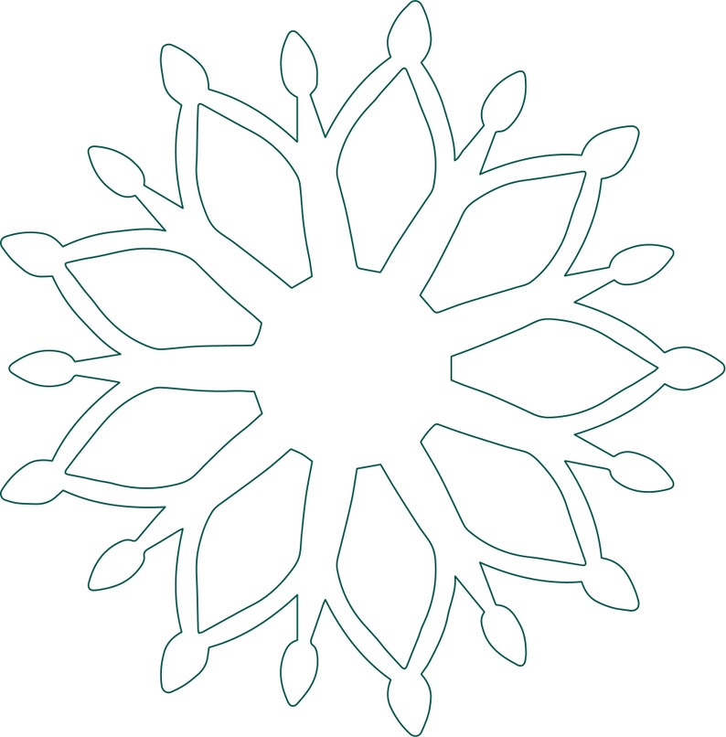 Center 16 NEW Digital SVG/DXF Only | Etsy