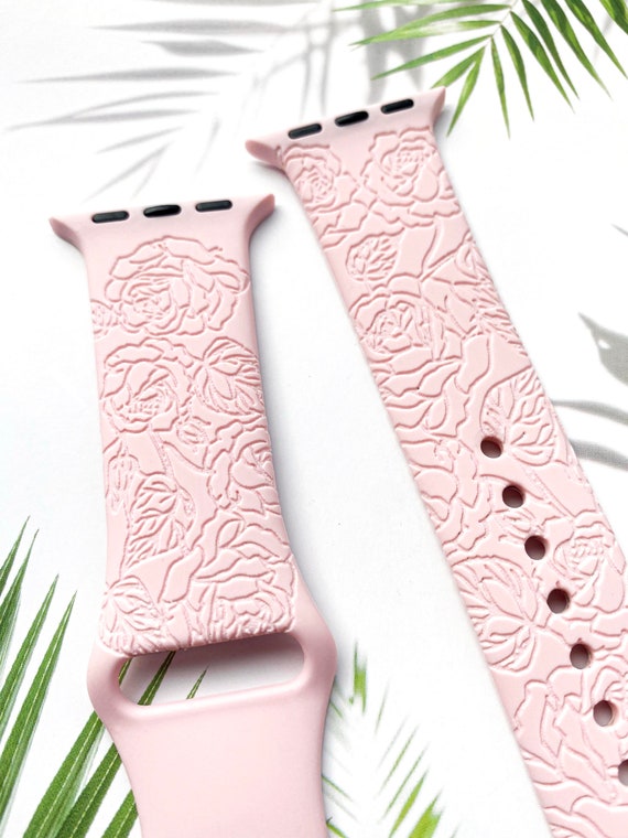 Rose Watch Band Flower Apple Watch Band for 38mm 40mm 41mm | Etsy