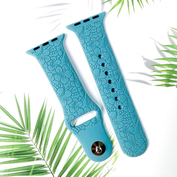 Ohana Flower Watch Band Hibiscus Flower Apple Watch Band for - Etsy