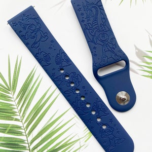 Mickey Sorcerer Mouse Castle Silicone Watch Band, Disney Smart Watch ...