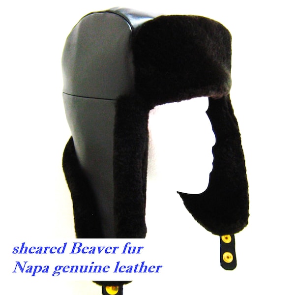 Beaver Fur Hat - Etsy