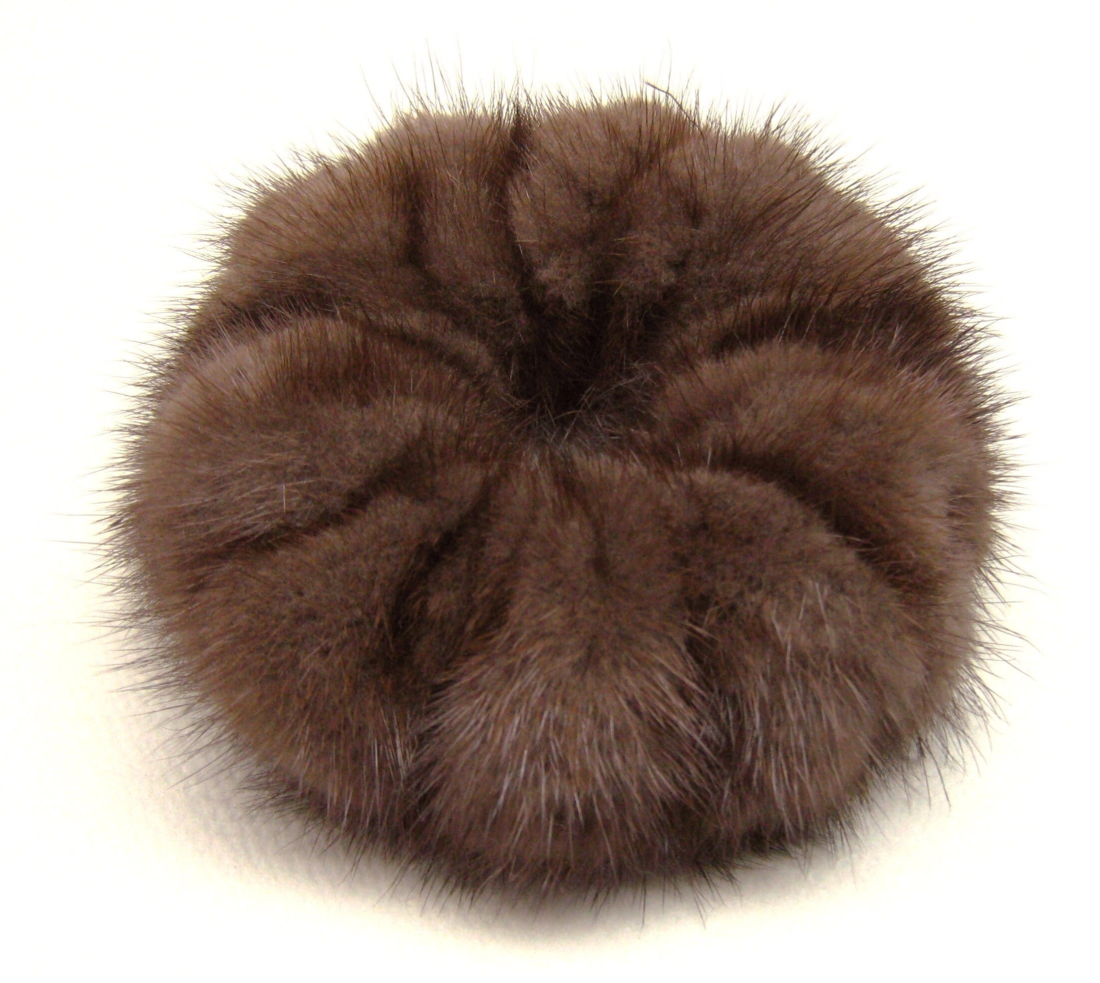 New Real Mink Fur Scrunchie, Ponytail Holder, Scrunchies Various Colors ...