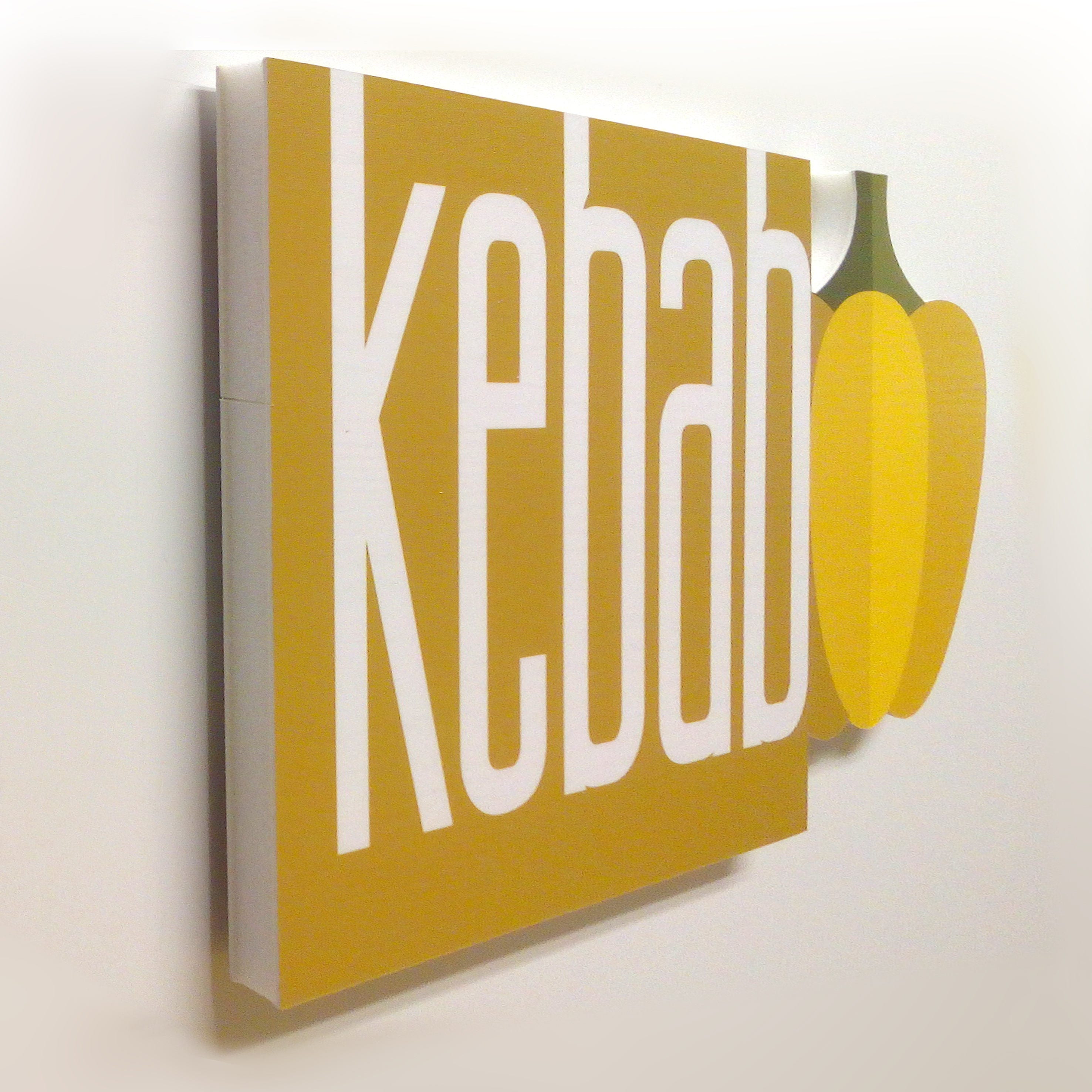 KEBAB SIGN Kebab and PEPPER Kebab Decor Bbq Kebab Home - Etsy